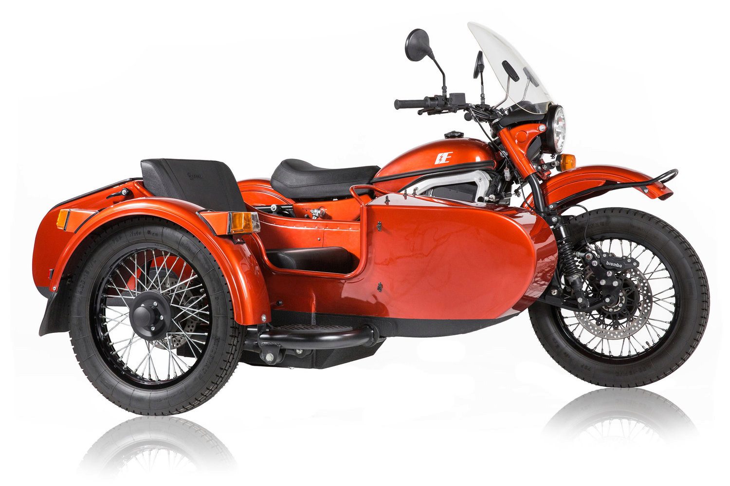 Ural presenteert elektrisch zijspan prototype