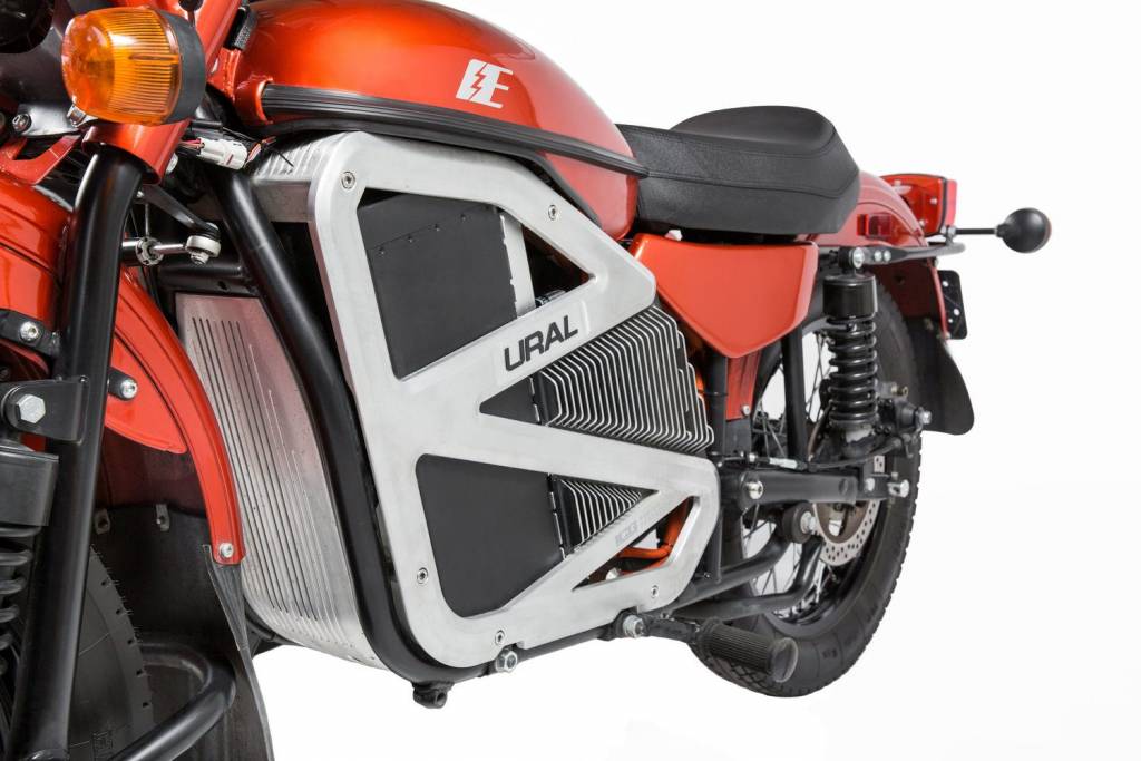 Ural presenteert elektrisch zijspan prototype