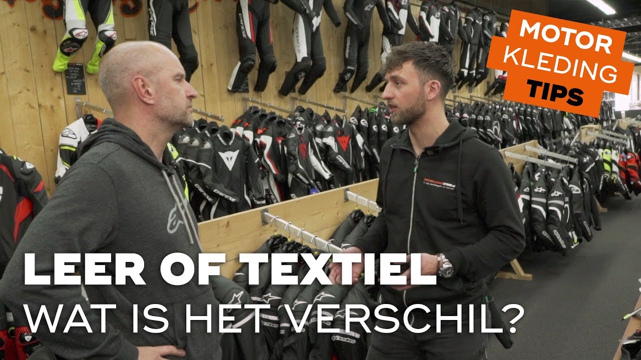 Motorkledingtips: motorpak van leer of textiel?
