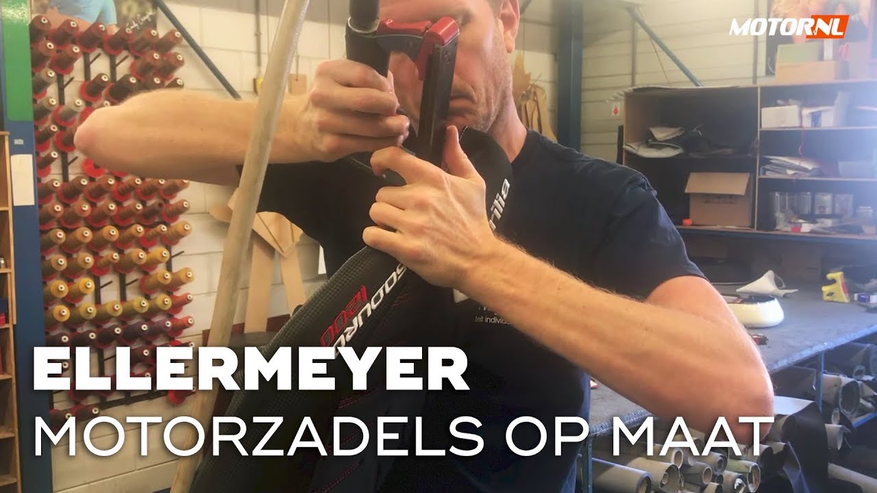 Ellermeyer, een custom motorzadel op maat gemaakt