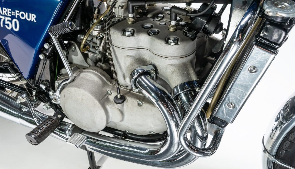 Vergeten Prototype: Kawasaki 750 Square Four