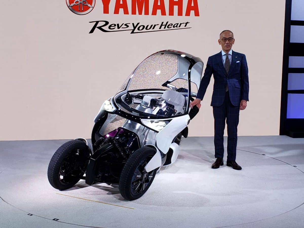 Yamaha MW-Vision: waanzin op wielen