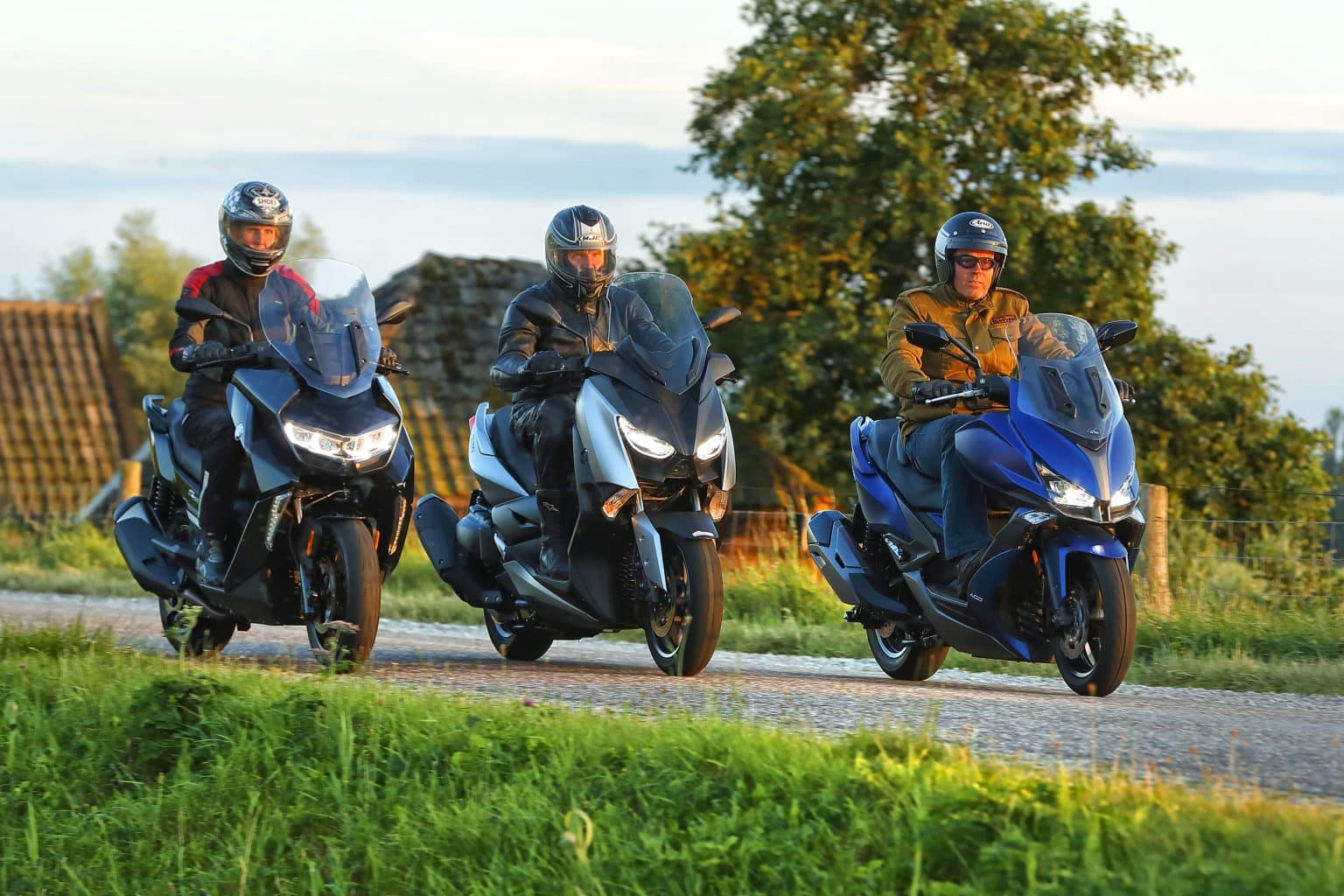 Test: BMW C400GT vs. Kymco Xciting S400i vs. Yamaha XMax 400