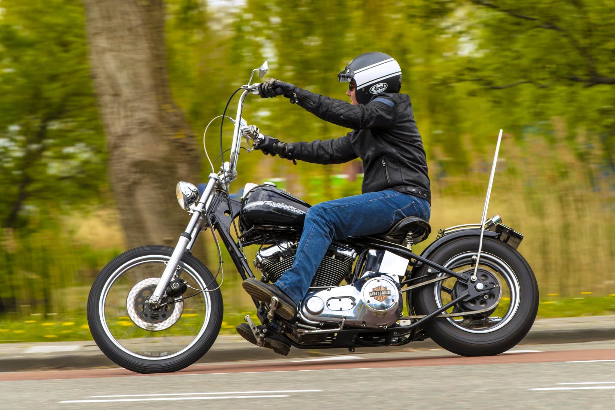 Harley-Davidson zelfbouw - Toevalstreffer