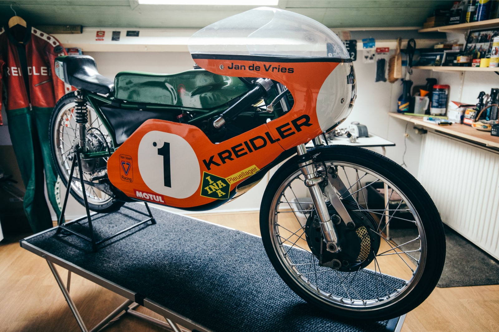 Jan de Vries: ‘Als de startvlag viel, kreeg ik vleugels’