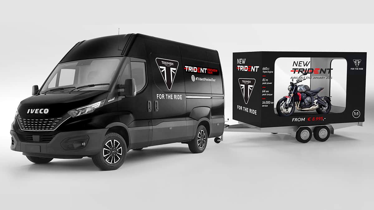 Triumph Triple Days bij de dealers