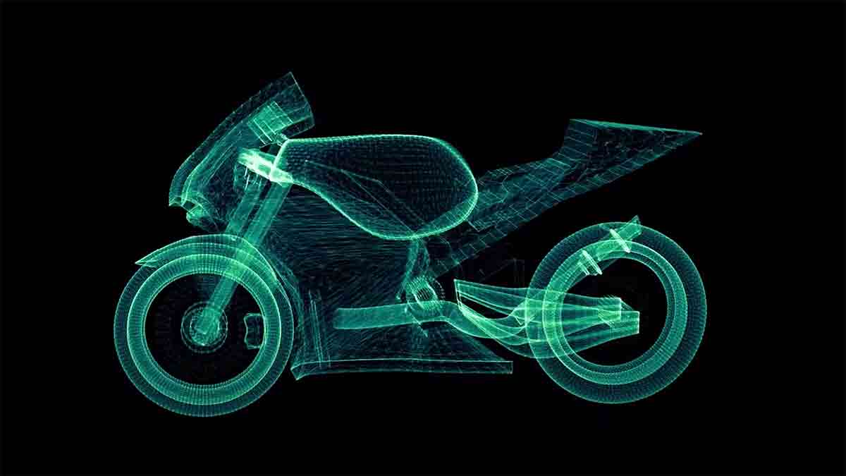 Zelfbalancerend motorfiets concept van Intellias