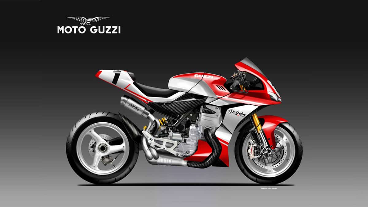 Eerbetoon: Moto Guzzi V100 Dr. John Tribute
