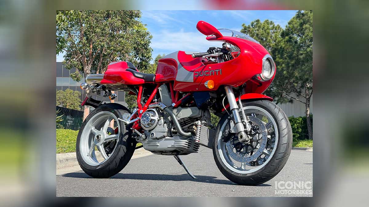 Veilingbeauty: 2002 Ducati MH900 Evoluzione