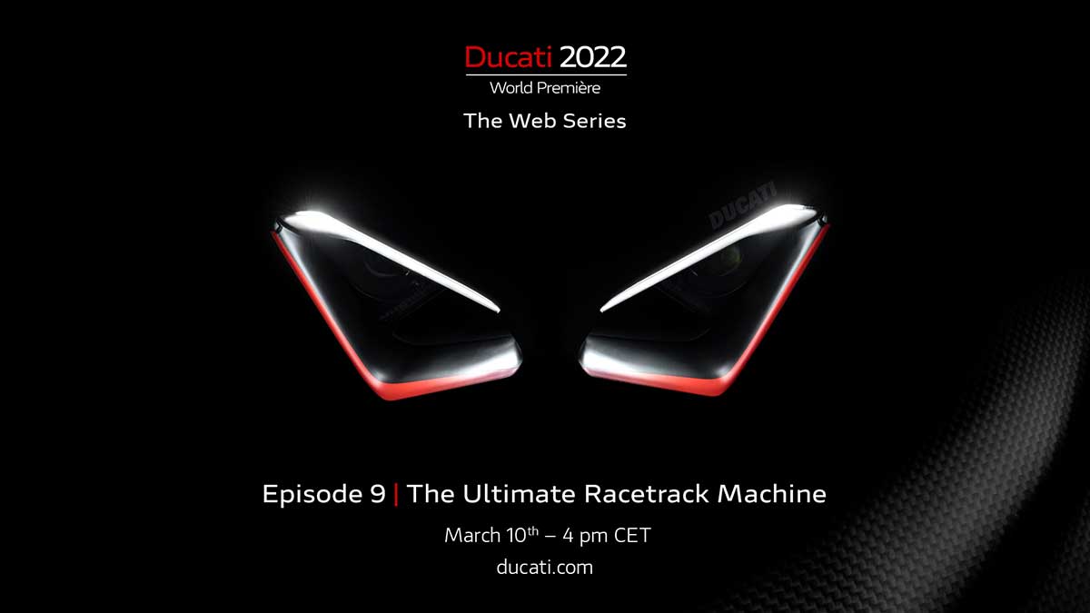 Spannend! Op 10 maart onthult Ducati de Ultimate Racetrack Machine