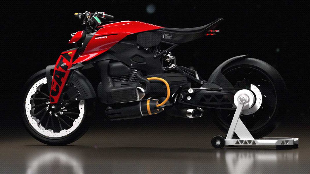 Ducati Ghost: een hybride concept voor de toekomst
