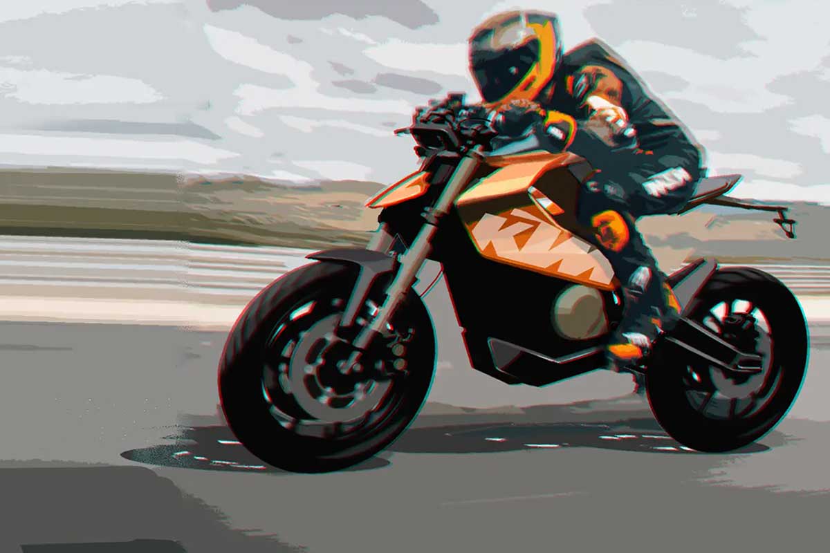 De elektrische KTM E-Duke kan er zo uitzien!