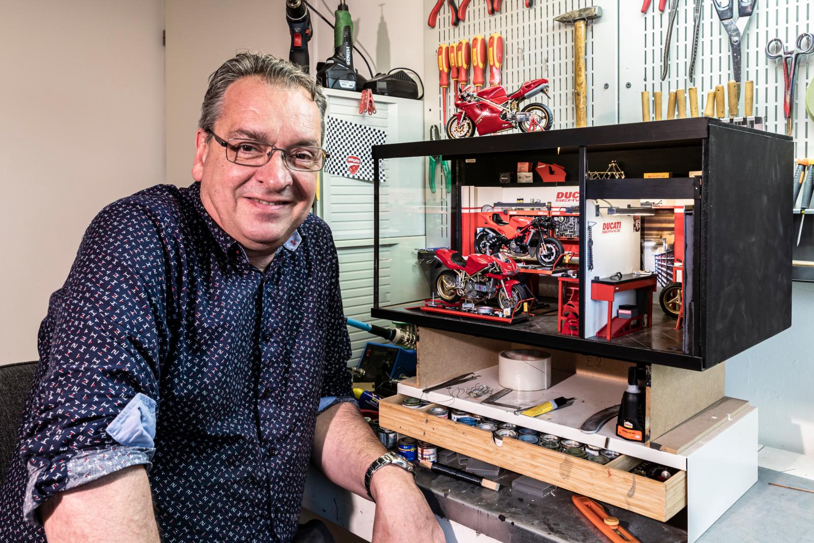 Wilco combineert passies voor motoren en miniatuurbouw: 'Alles is mogelijk'