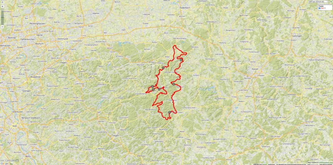 Toerisme Duitsland: Sauerland, Hollandse Alpen