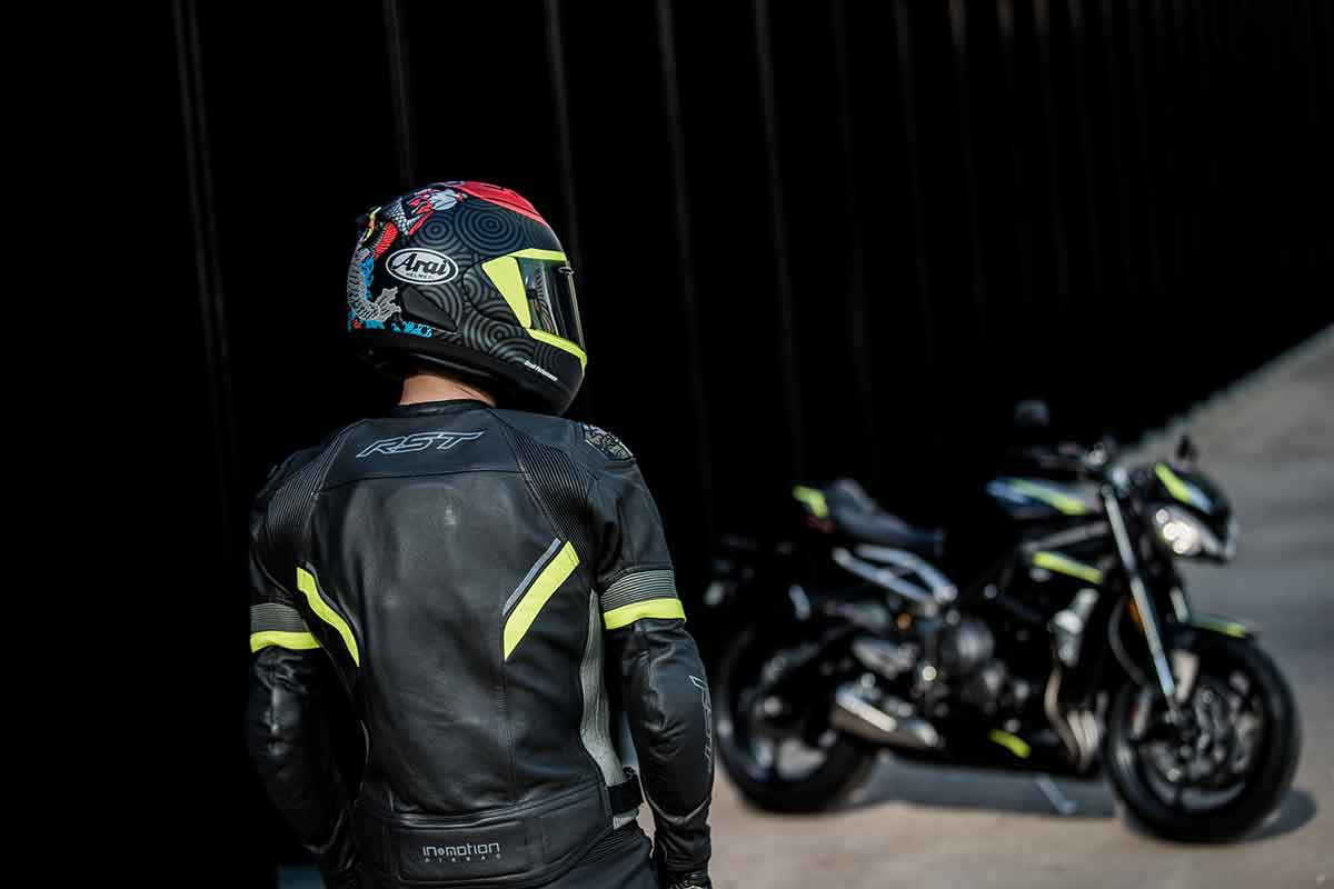 RST Sabre-motorjas met Airbag-abonnement