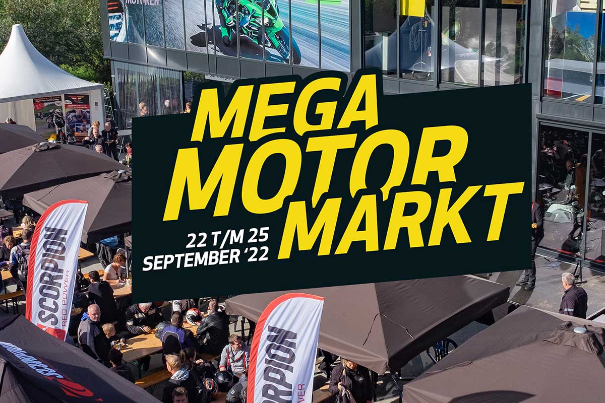 Mega Motor Markt bij Goedhart Motoren, do 22 t/m zo 25 september
