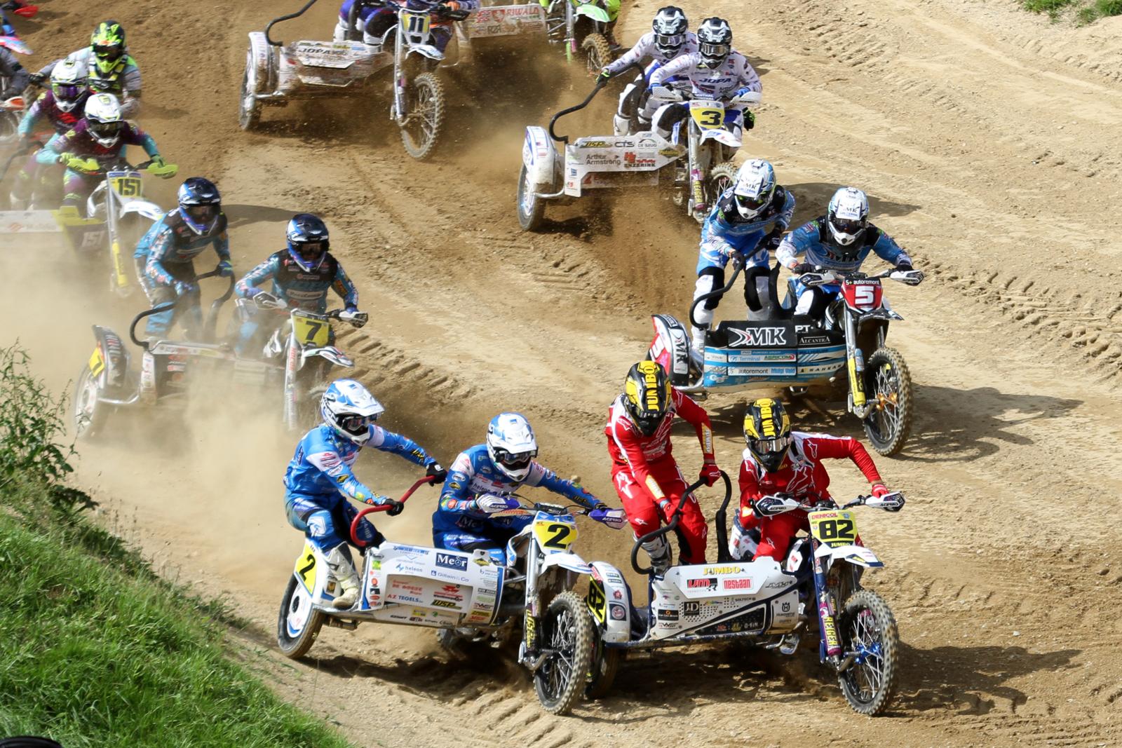 Wereldtoppers: GP zijspancross, EK grasbaan zijspan, WK langbaan