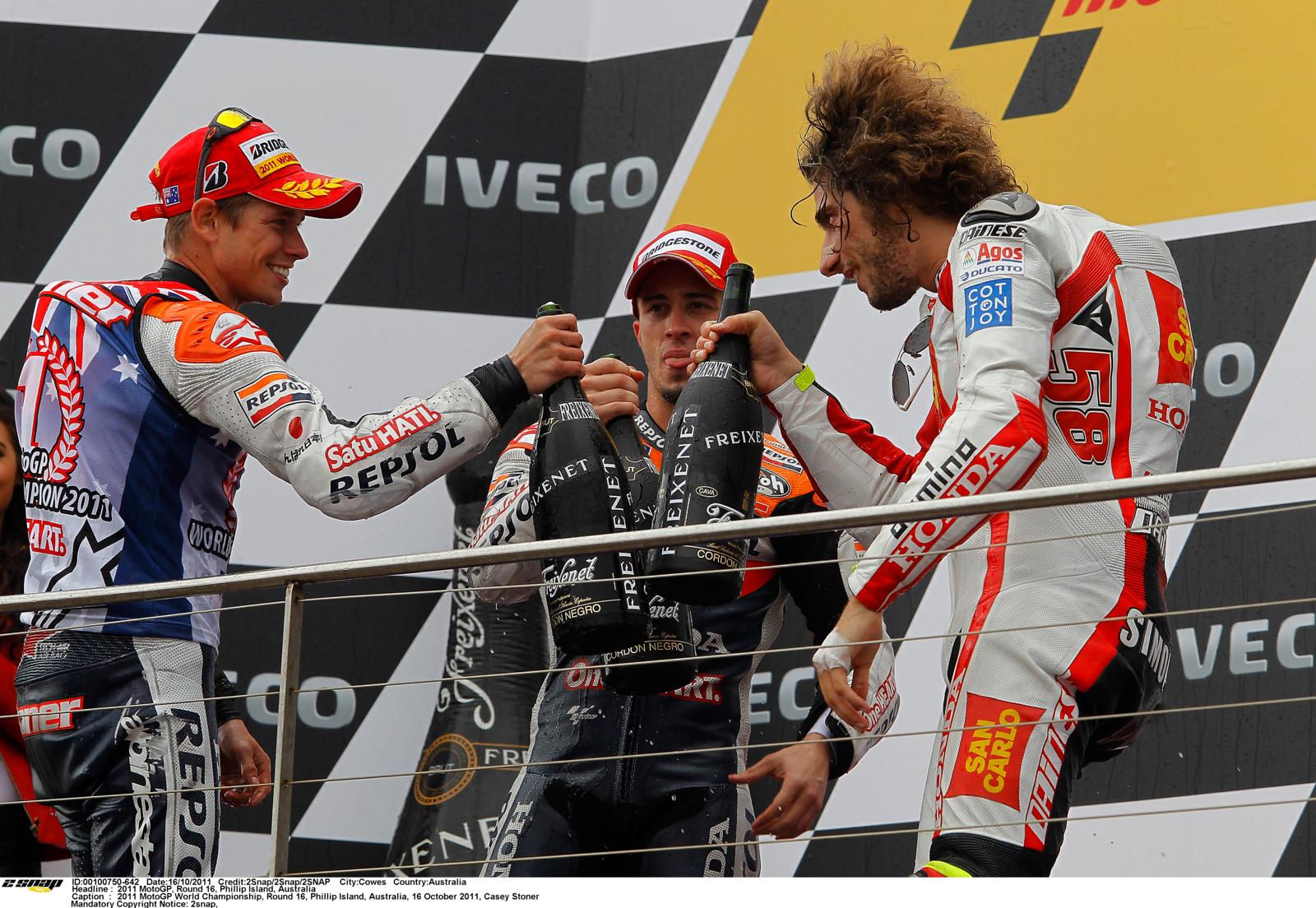 Philip Island 2011, het laatste podium voor Marco Simoncelli - terugblik
