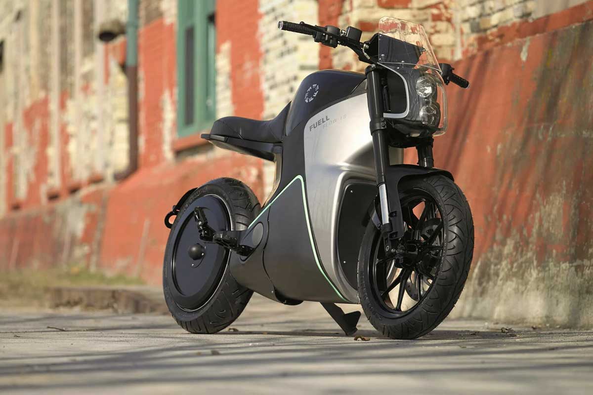 Verkoop FUELL Fllow, de elektrische motorfiets van Erik Buell, gestart