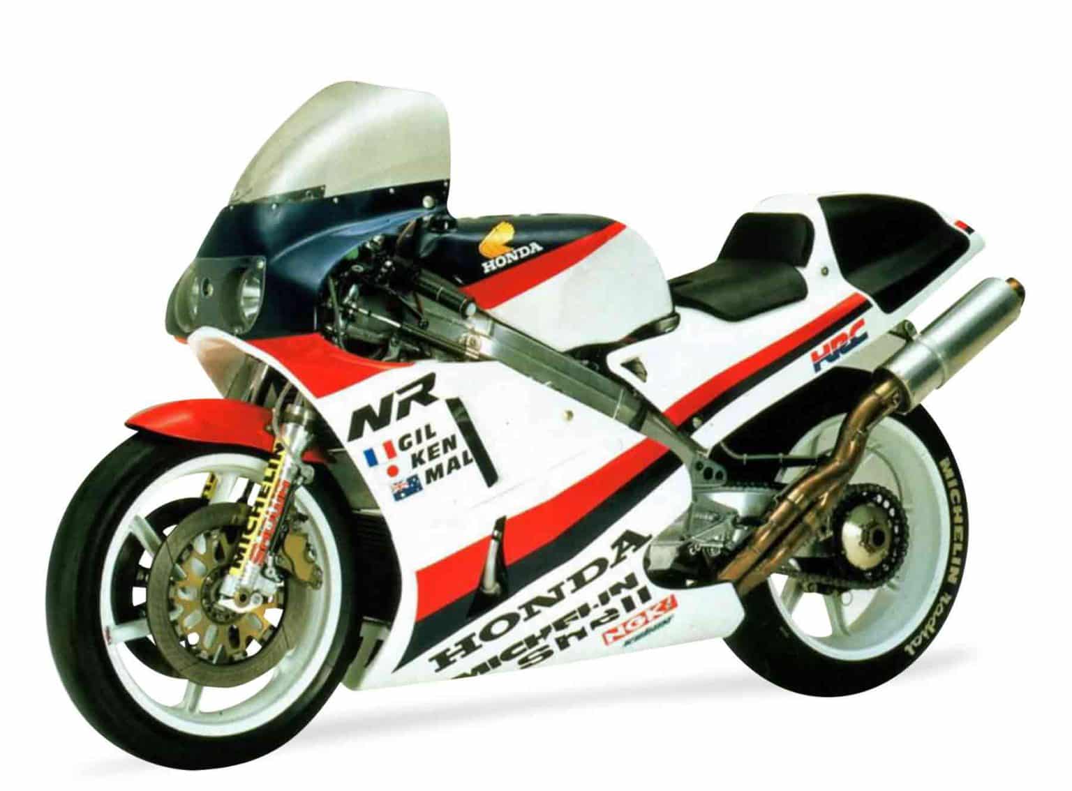 De geschiedenis van de Honda NR500