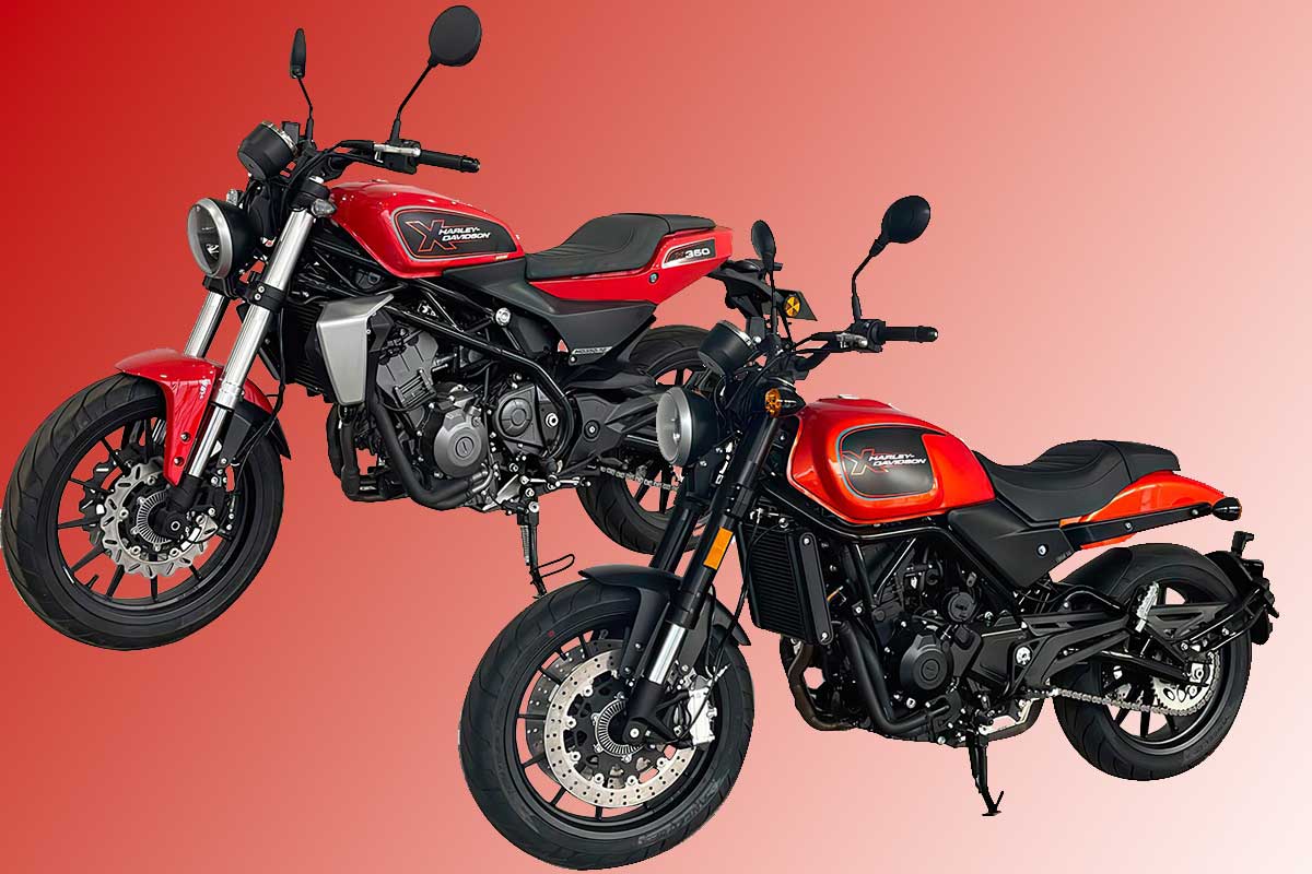 Eerste foto's van Harley-Davidson HD350 en HD500 (X350/X500)