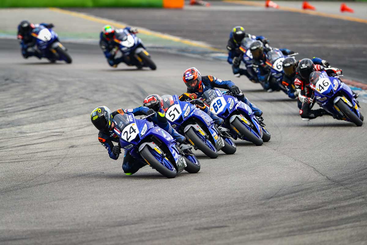 Yamaha R3 Cup: optimale doorstroming voor jong racetalent