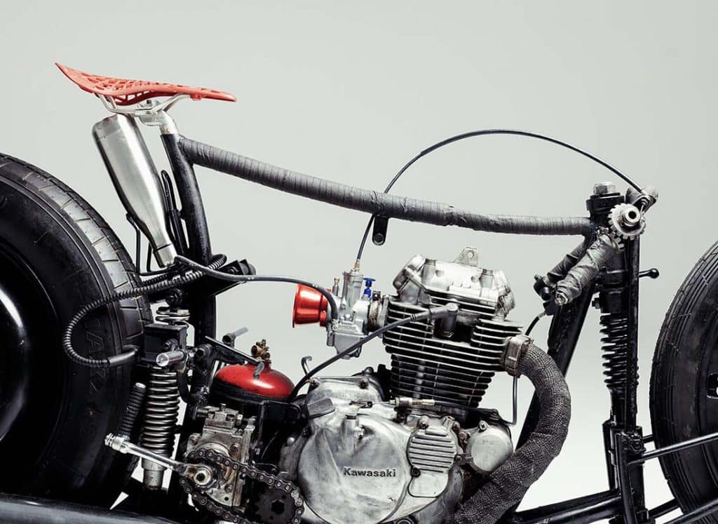 Kawasaki KZ250 'The Sprinter’ door Valen Zhou