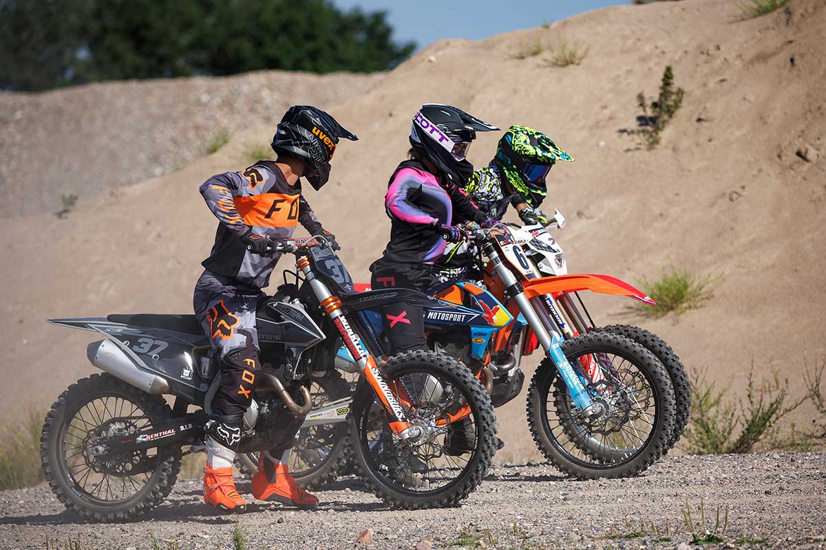 Motorcross en enduro bij Louis