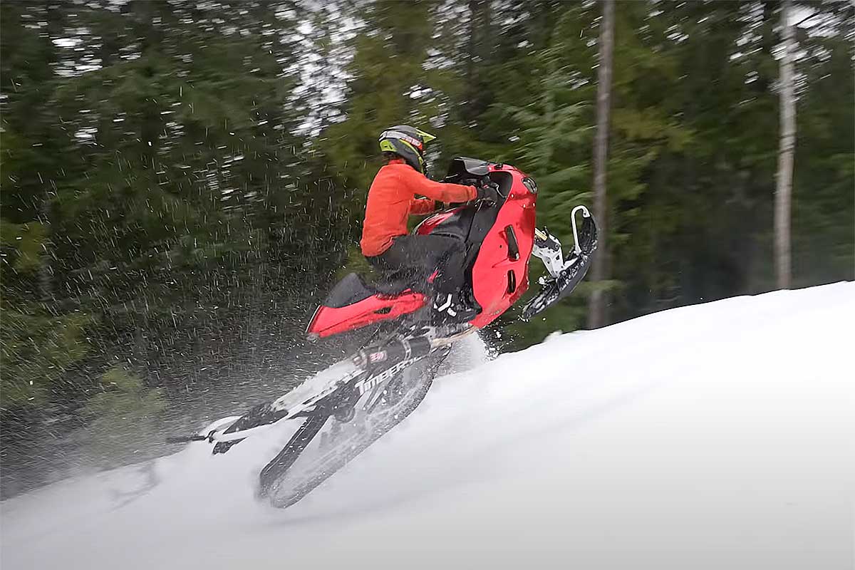 Suzuki Hayabusa snowbike: snelste snowbike ooit?