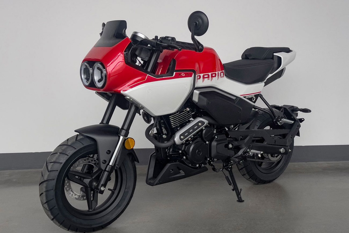 CFMoto Papio XO-1: mini-revival van de jaren 80 op komst?
