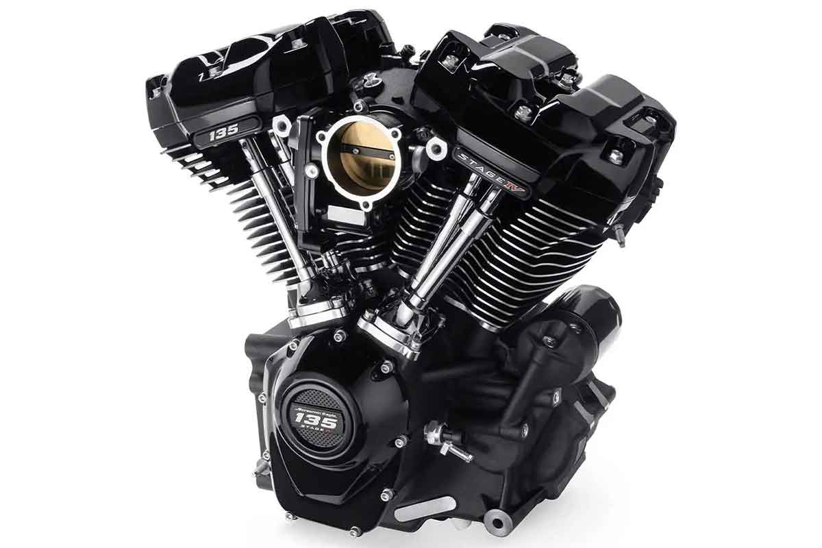 Harley presenteert Screamin' Eagle 135ci Stage IV Crate-motorblok Harley presenteert Screamin' Eagle 135ci Stage IV Crate-motorblok