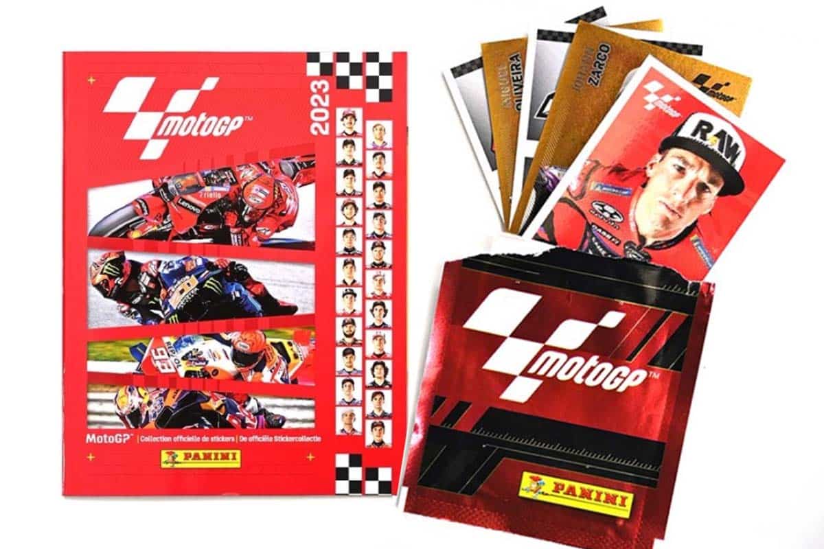 Panini kondigt nieuwe collectie MotoGP-stickers aan voor 2023!