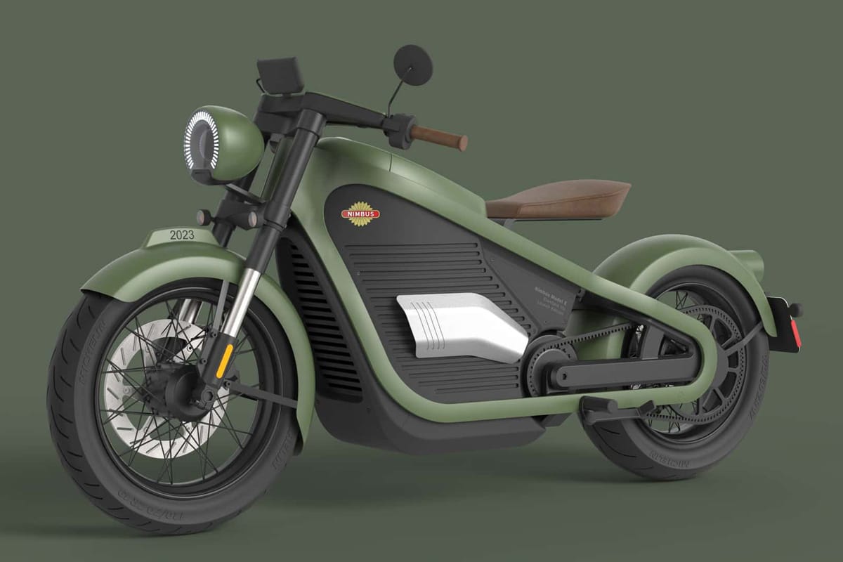 Nimbus Motorcycles herrijst als elektrische motor