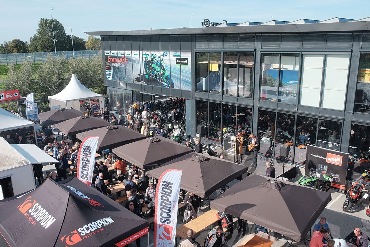 Mega Motor Markt bij Goedhart Motoren, donderdag 21 t/m zondag 24 september