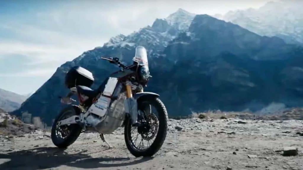 Verrassing: Royal Enfield Electric Himalayan Test Bed