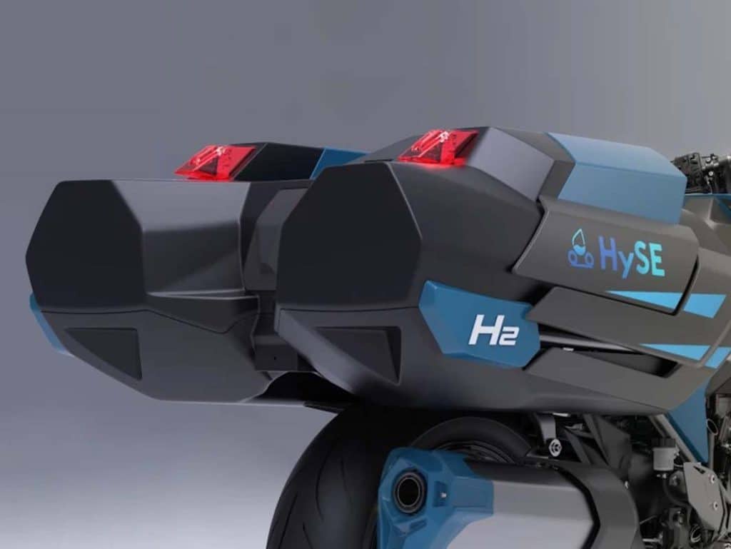 Kawasaki H2 HySE: Het eerste prototype van de waterstofmotorfiets