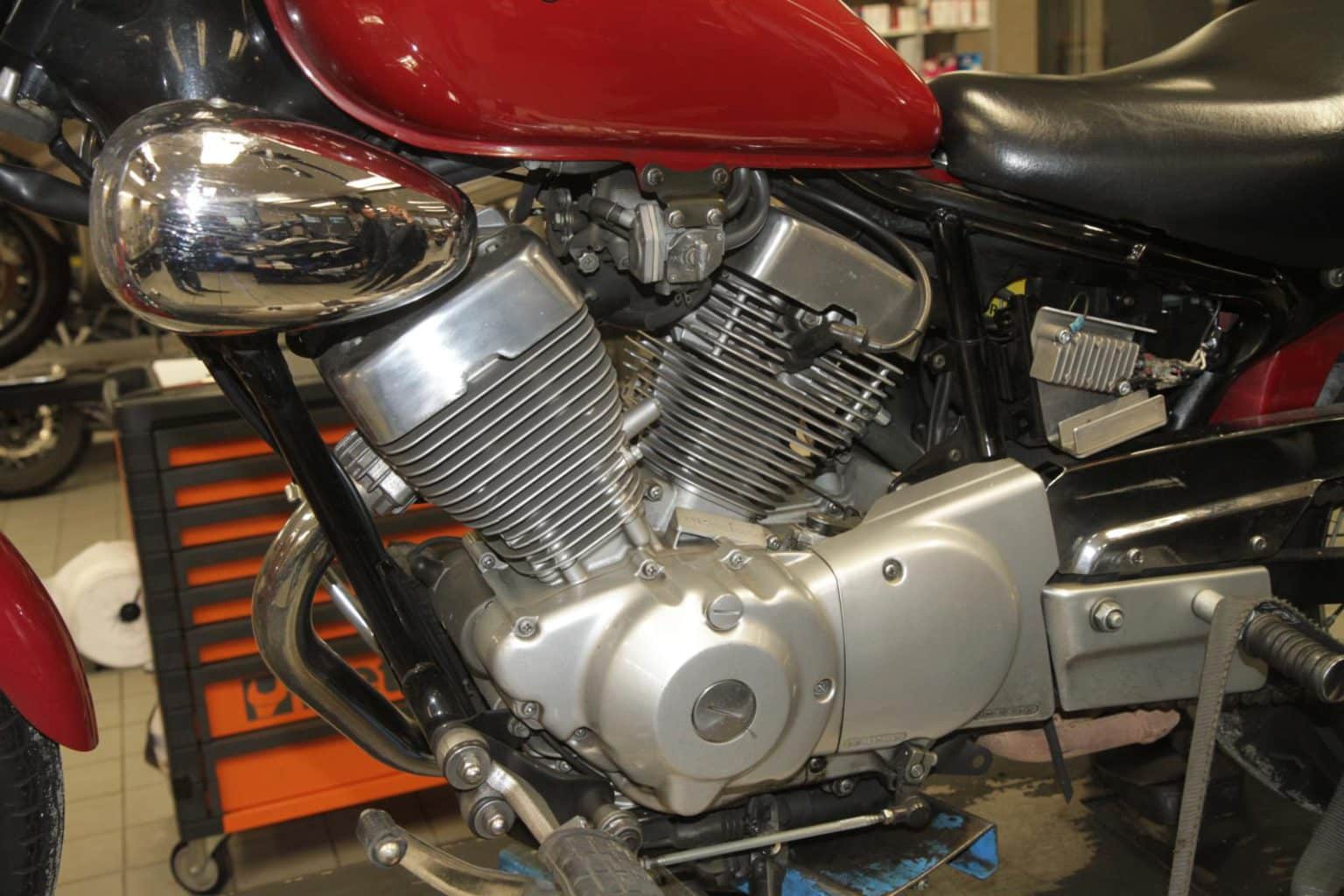 Marathonmotor Yamaha XV250 Virago: woon-werkverkeer met een minicruiser