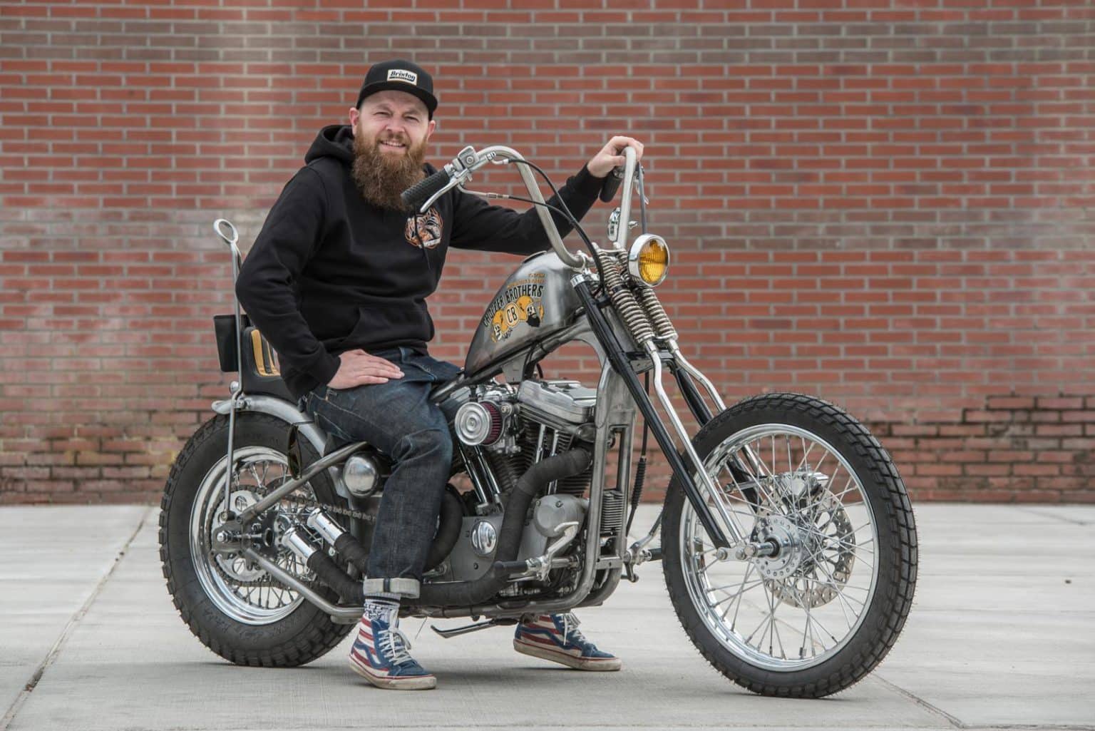 Chopper Brothers! Demobike van BCCB en Roadside Repair Shop