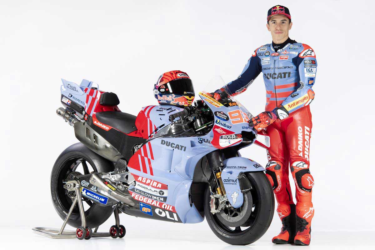Dit is de Ducati GP23 van Marc Márquez!
