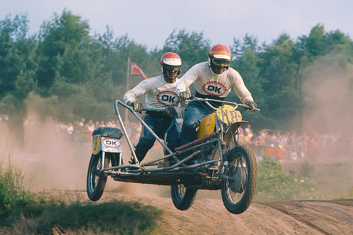 Bart Notten, de eerste wereldkampioen zijspancross van Nederland