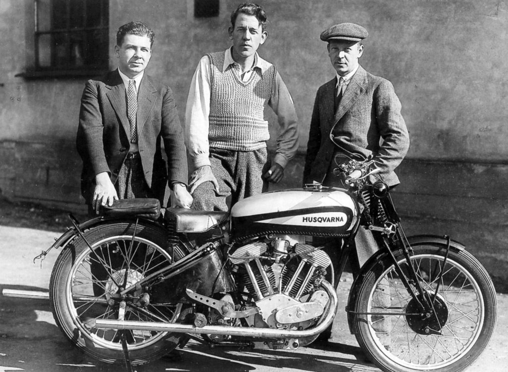 Husqvarna V-Twin: motorhistorie in Zweden