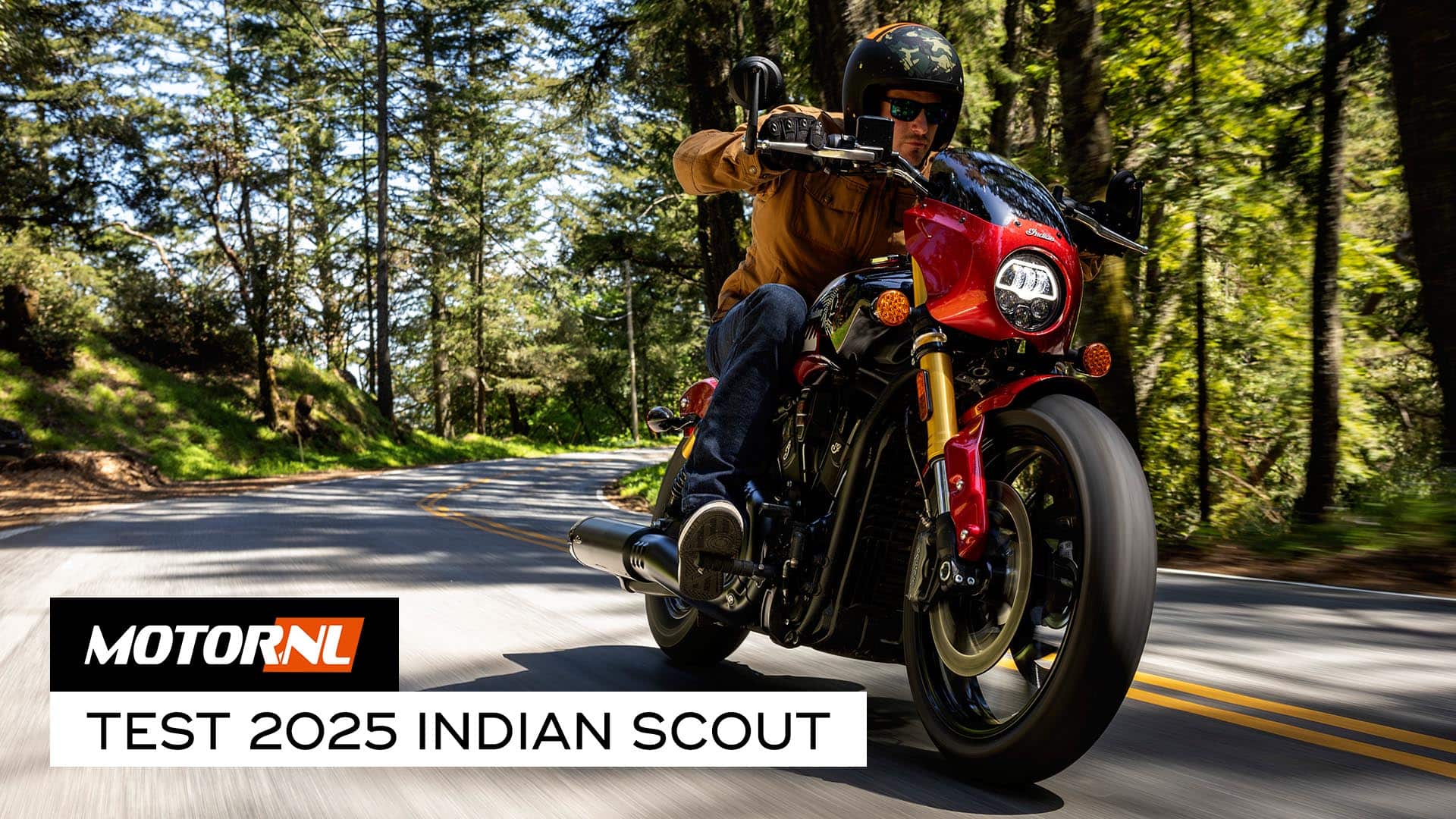 2025 Indian Scout line-up getest in Californië, Amerika 🇺🇸