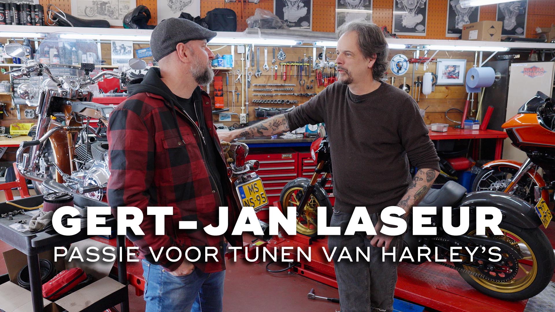Gert-Jan Laseur: passie voor tunen Harley-Davidson motoren