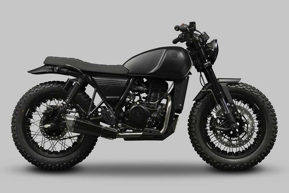 Mutt DRK-01: een 125cc neo-retro scrambler met een strak design