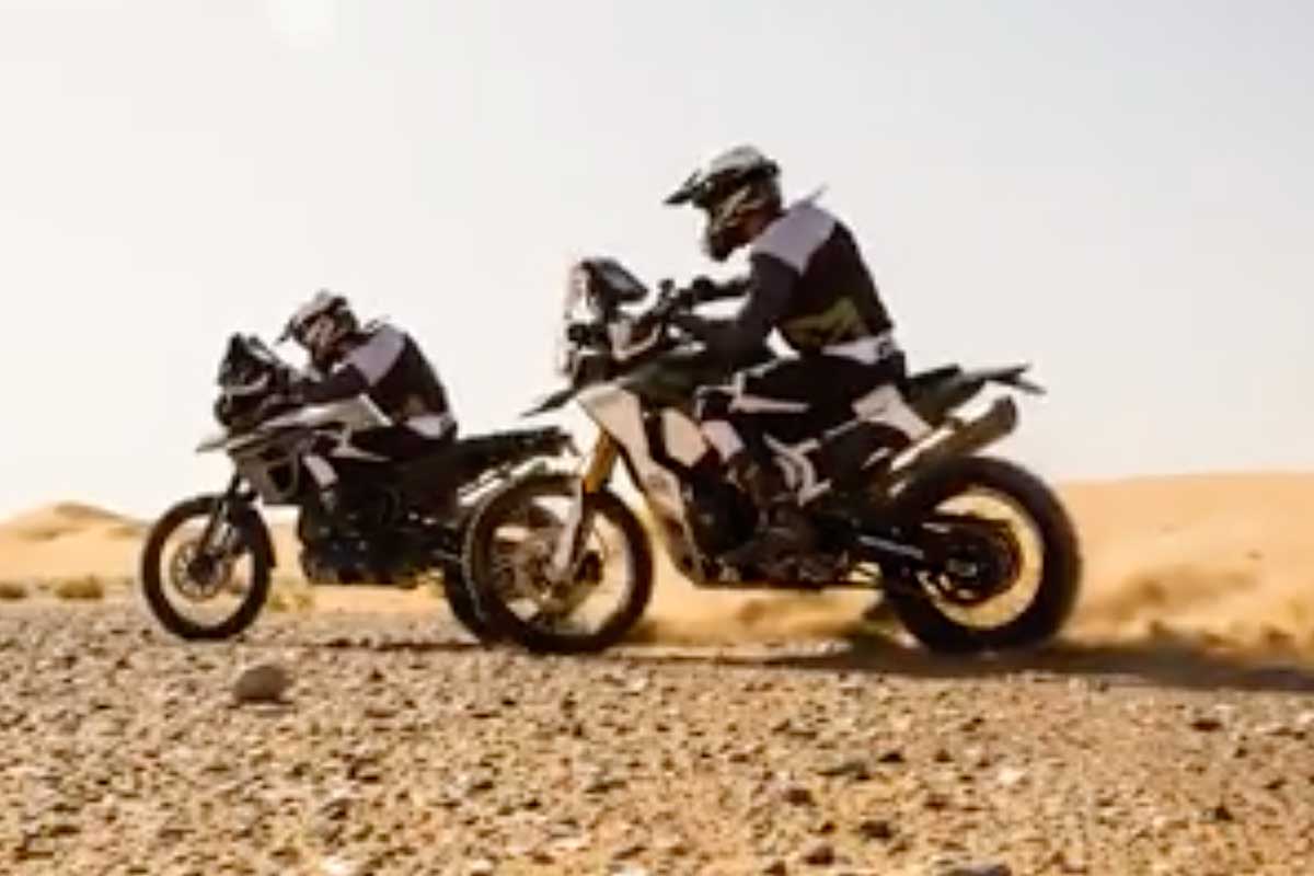 Prototype Triumph Tiger 400 Tramontana onthuld in nieuwe teaser