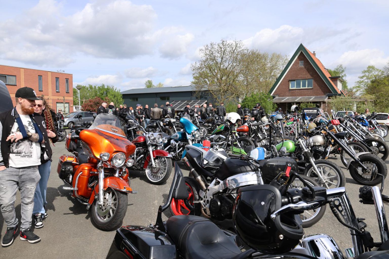 Feest bij Back Corner Custom Bikes