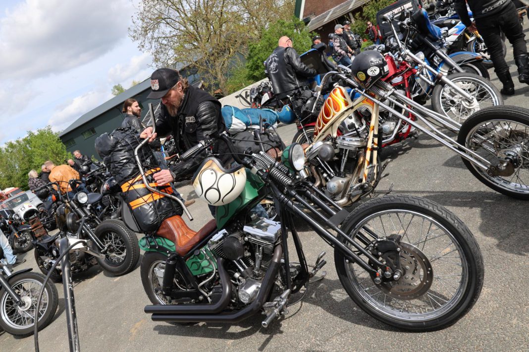 Feest bij Back Corner Custom Bikes
