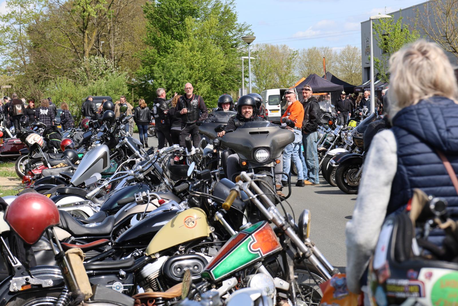 Feest bij Back Corner Custom Bikes