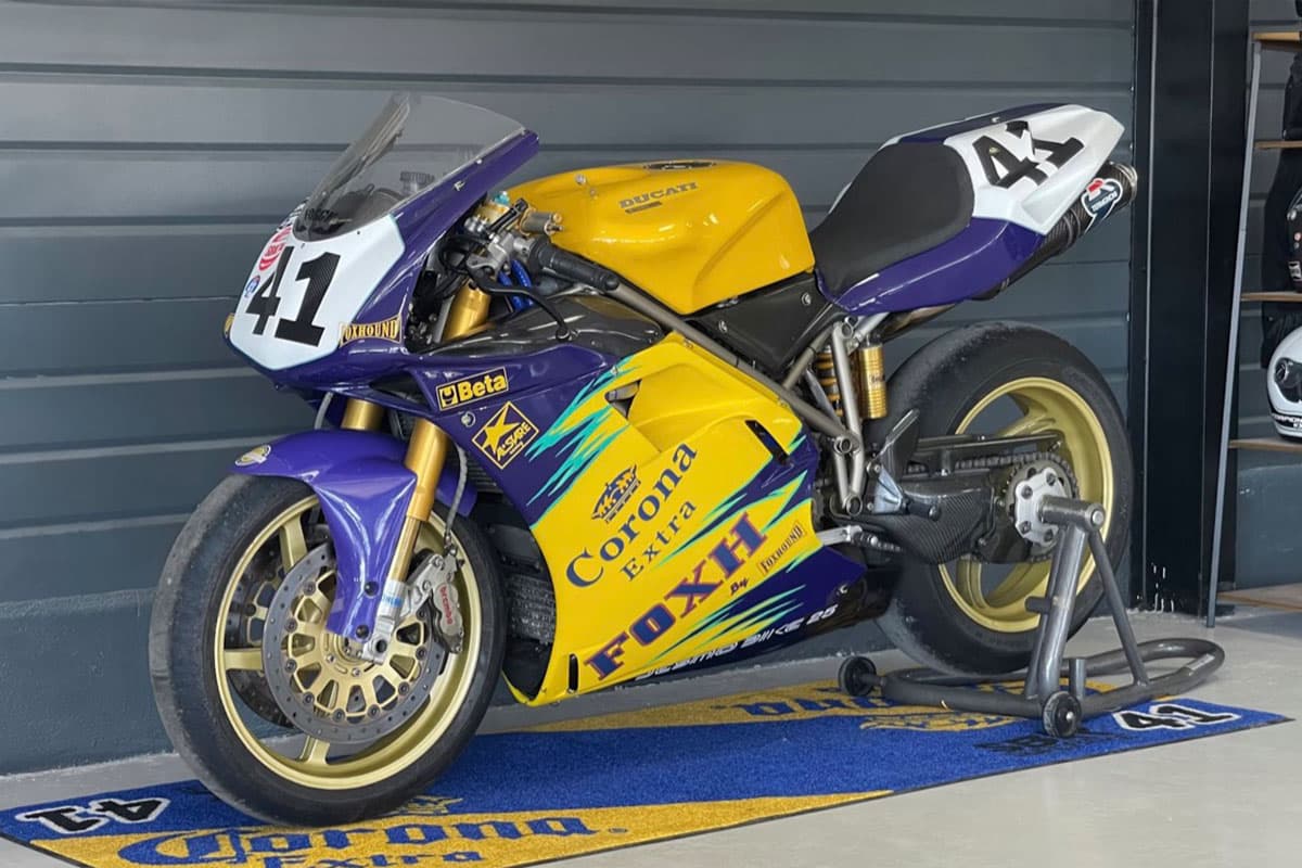 Ducati 916 RS van Michaël Paquay geveild voor €68.500