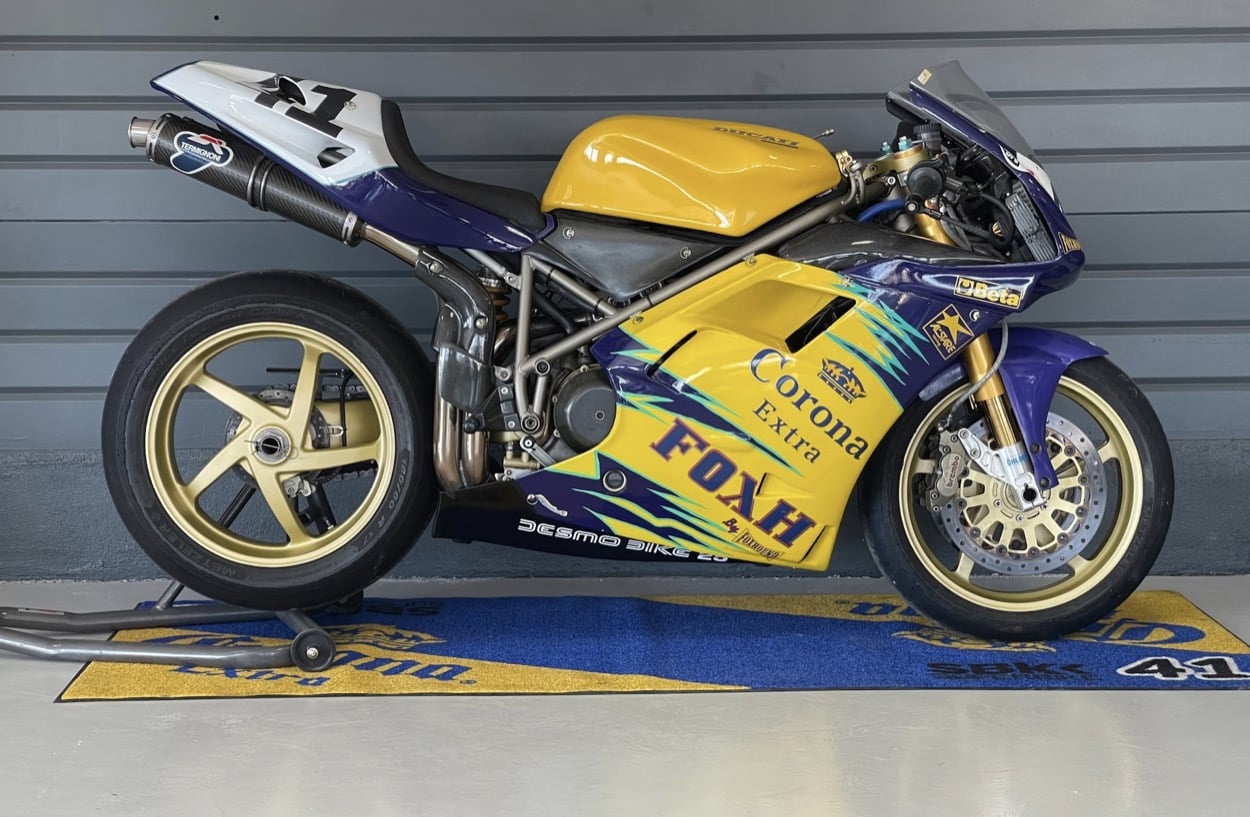 Ducati 916 RS van Michaël Paquay geveild voor €68.500